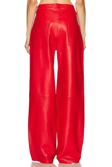 RÓHE Baggy Leather Pant
