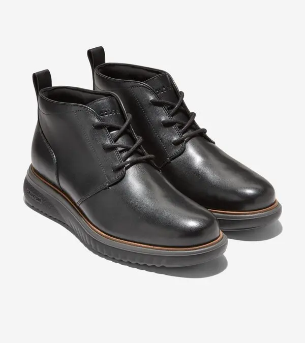 Cole Haan Zerøgrand Eon Chukka Boots - Black