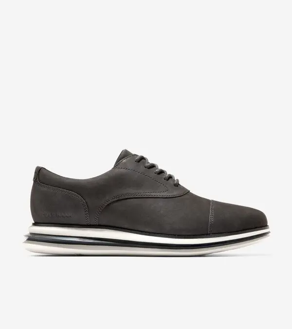 Cole Haan Riginalgrand Energy One Cap Toe Oxfords - Midnight Moon-silver Birch