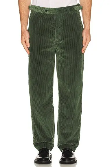 BODE Corduroy Side Buckle Trousers