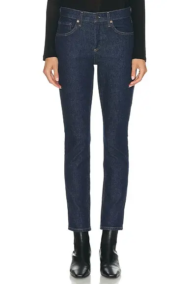 AGOLDE Cocktail Low Rise Ankle Slim Jeans