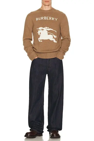 Burberry Bobby Intarsia Ekd Sweater