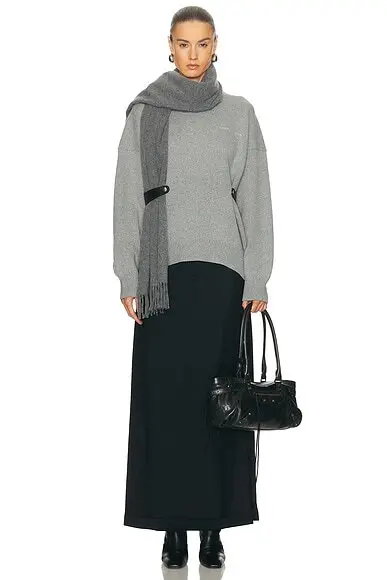 Alexander Wang Crewneck Sweater - Heather Grey