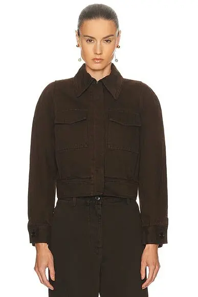 Dries Van Noten Vistam Jacket - Brown