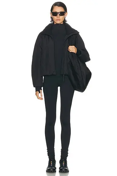 Beyond Yoga Fleeceback Quarter Zip Pullover Top