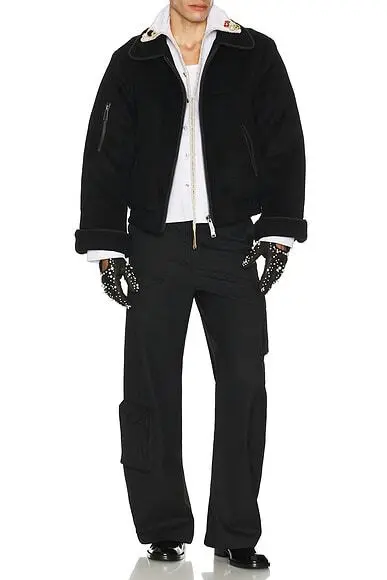 KODY PHILLIPS Wool Lasso Jacket