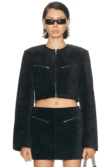 Alexander Wang Cropped Boxy Jacket