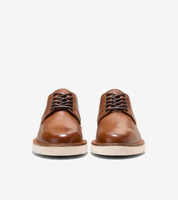 Cole Haan American Classics Plain Toe Oxfords - British Tan-angora
