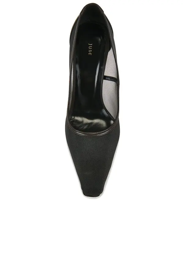 JUDE Fame Pump - Brown Mesh