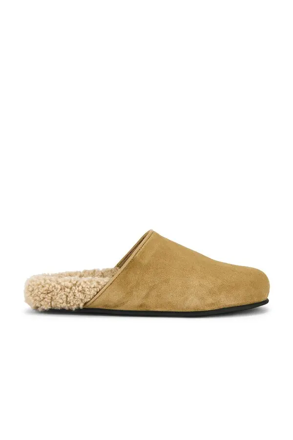 Jenni Kayne Shearling Ashby Clog - Sand
