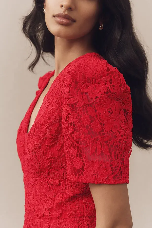 Dress The Population Hallie Mini Dress - Red