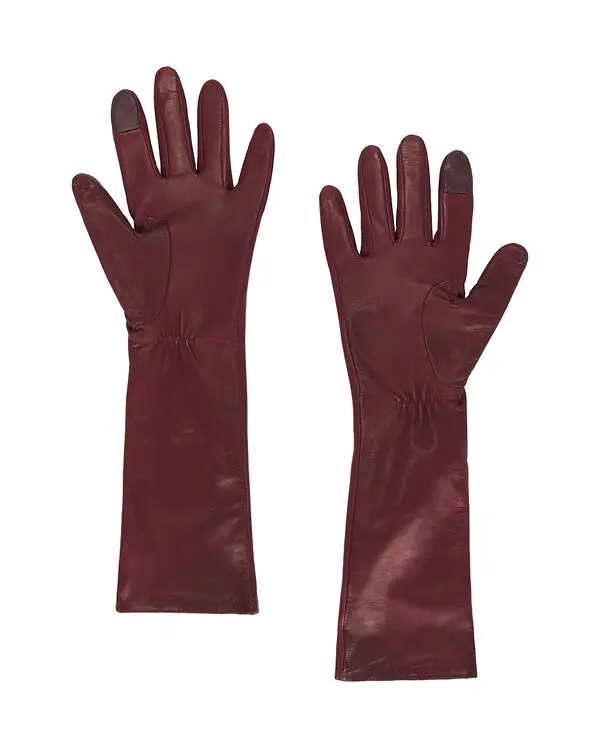 HANDSOME STOCKHOLM Essential Long Gloves - Vino