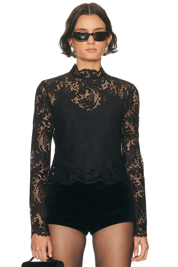 A.L.C. Margot Lace Top