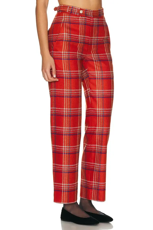 BODE Gable Plaid Trouser