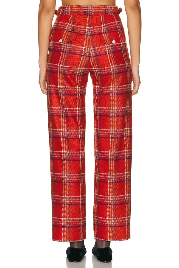 BODE Gable Plaid Trouser