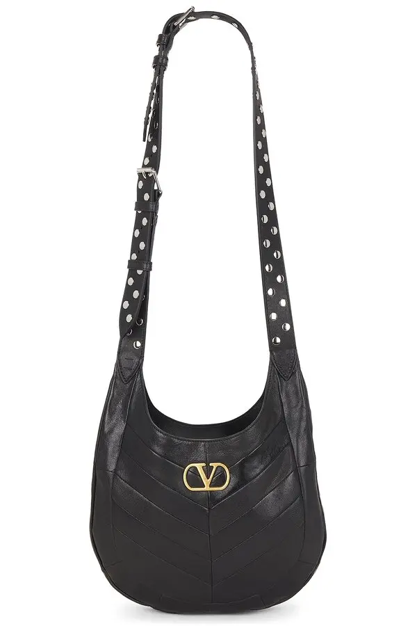 Valentino Garavani Hoboho Small Bag - Nero