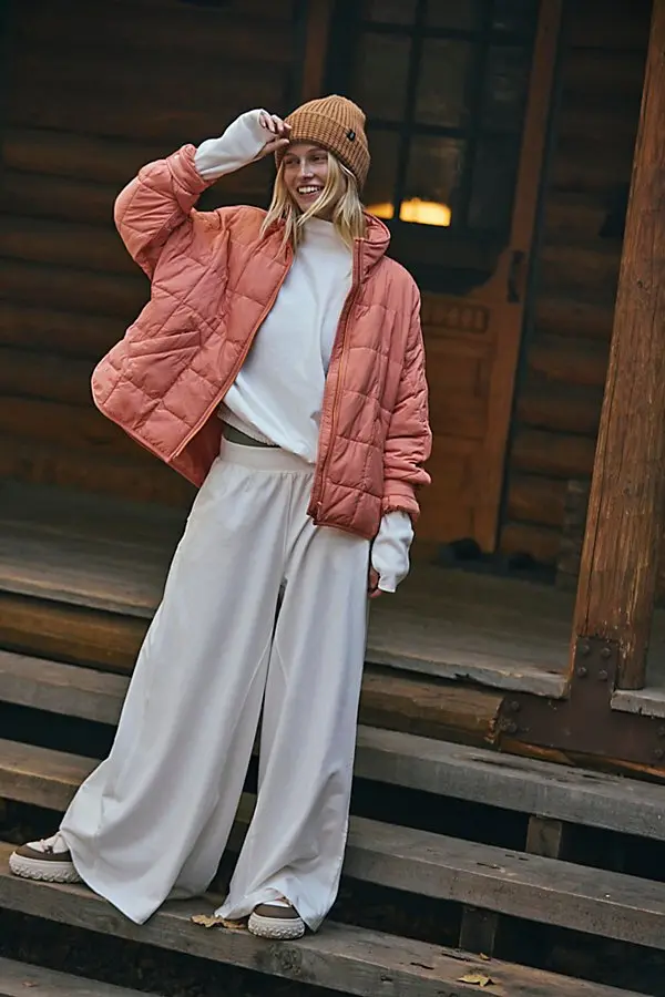 Free People Mountain Cozy Set - White