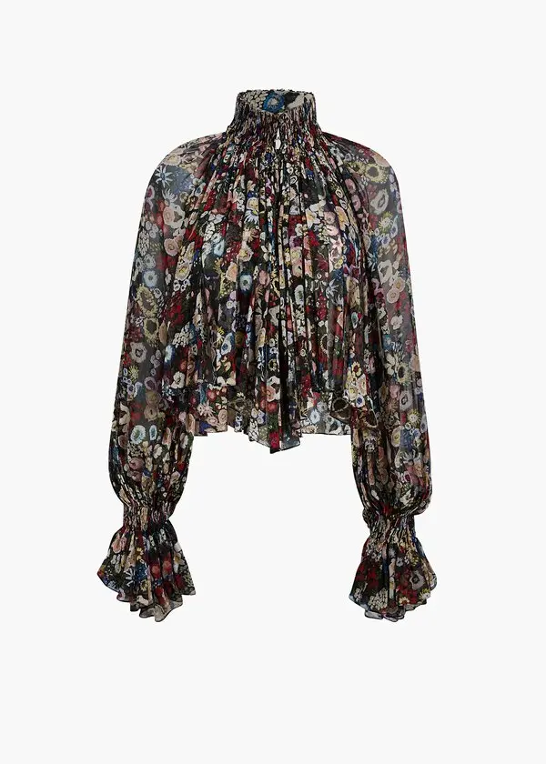 Khaite Durer Top - Black Multi