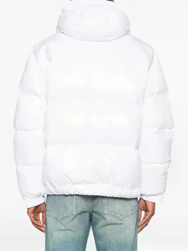 Casablanca Hooded Padded Jacket - White