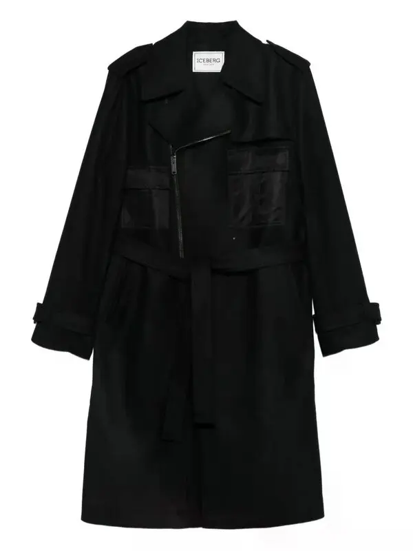 Iceberg Belted Zip Coat