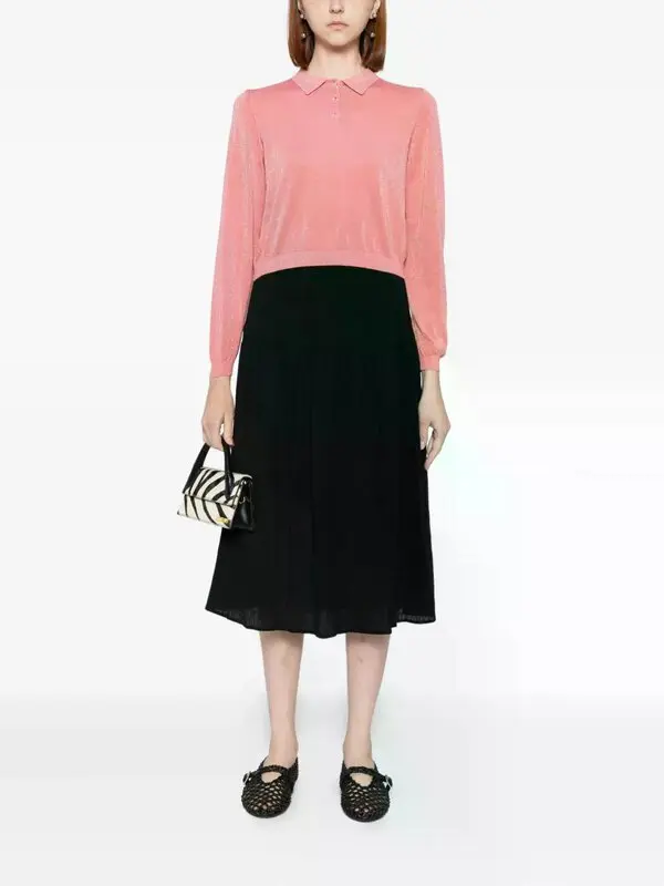 TO B. BY AGNÈS B. Cotton Straight Skirt