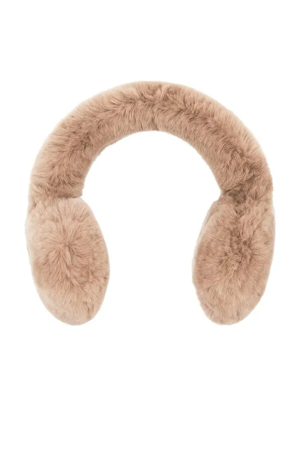 YVES SALOMON Rex Rabbit Earmuffs - Madeleine