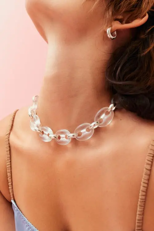 67JEWELRY Soet Resin Mariner Link Necklace