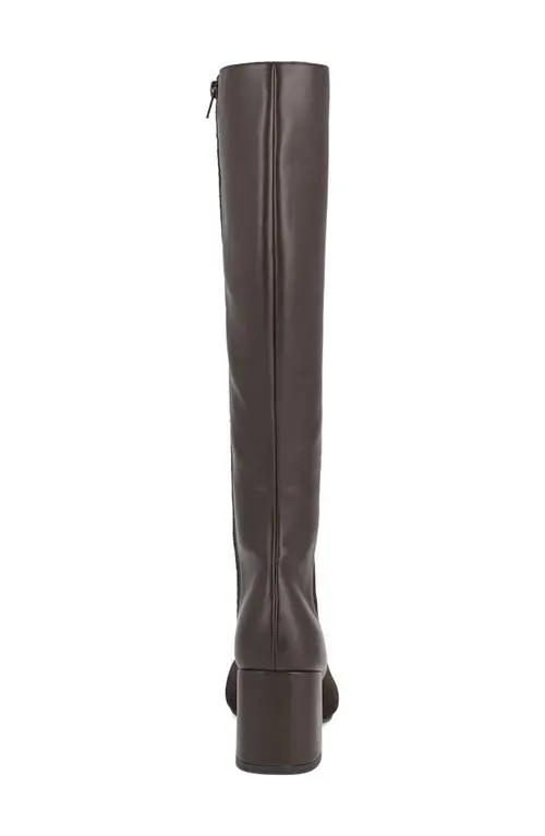 Mia Bettina Knee High Boots - Chocolate
