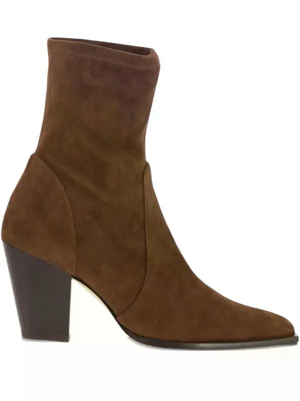 STUART WEITZMAN 87mm Jolene Suede Boots