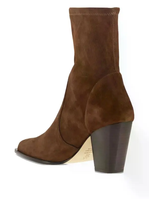 STUART WEITZMAN 87mm Jolene Suede Boots