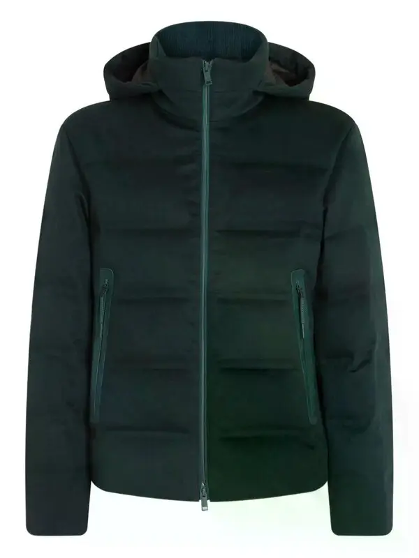 Zegna Zip-closure Jacket - Green