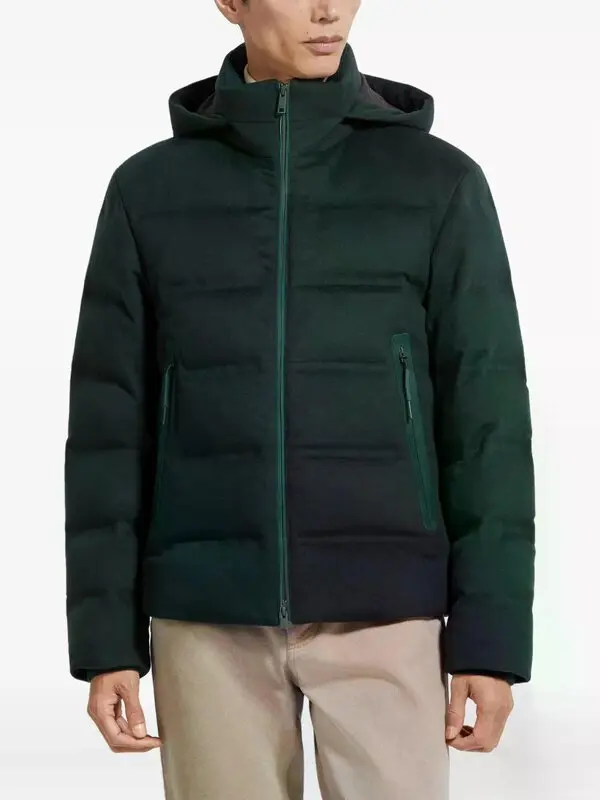 Zegna Zip-closure Jacket - Green
