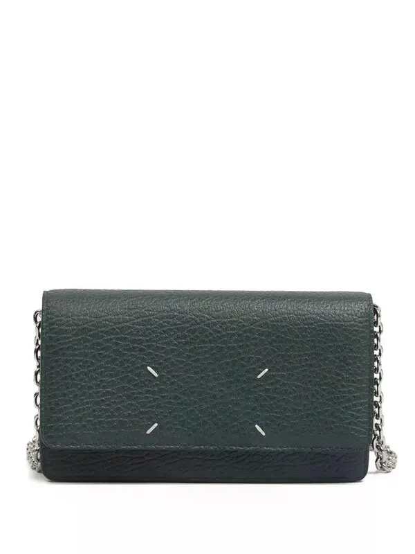 MAISON MARGIELA Four Stitches Chain Wallet - Green