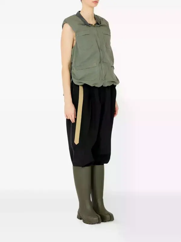 MAISON MARGIELA Cotton-blend Waistcoat - Green