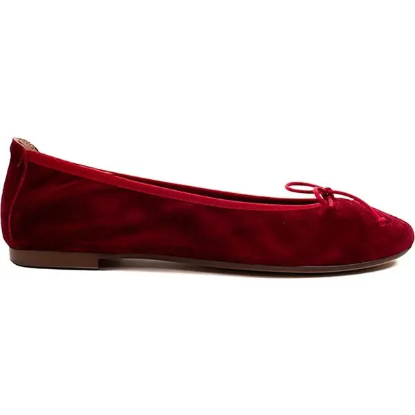 MENINA STEP Sofia Elastic Suede Ballet Flat