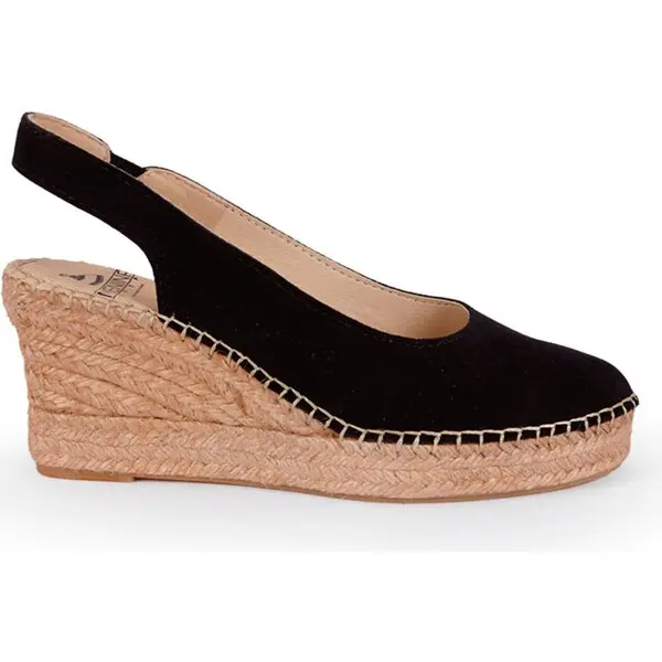 MENINA STEP Senorita Suede Wedge Espadrille