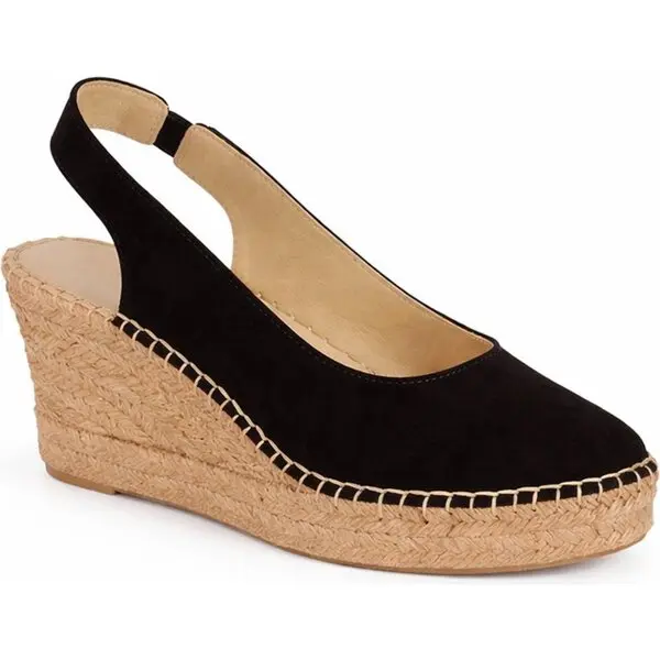MENINA STEP Senorita Suede Wedge Espadrille