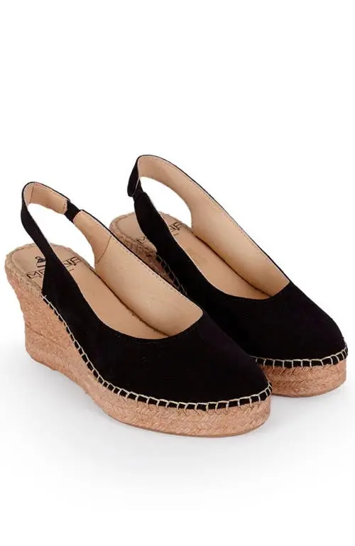 MENINA STEP Senorita Suede Wedge Espadrille