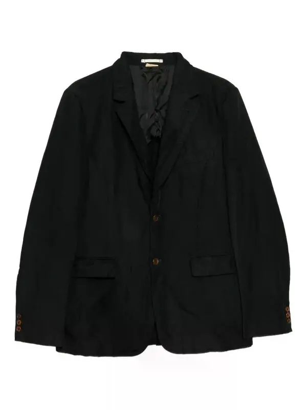 Comme Des Garçons Buttoned Blazer