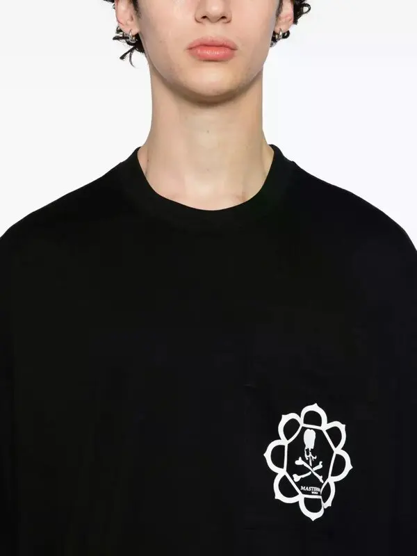 MASTERMIND WORLD Pocket Graphic T-shirt - Black
