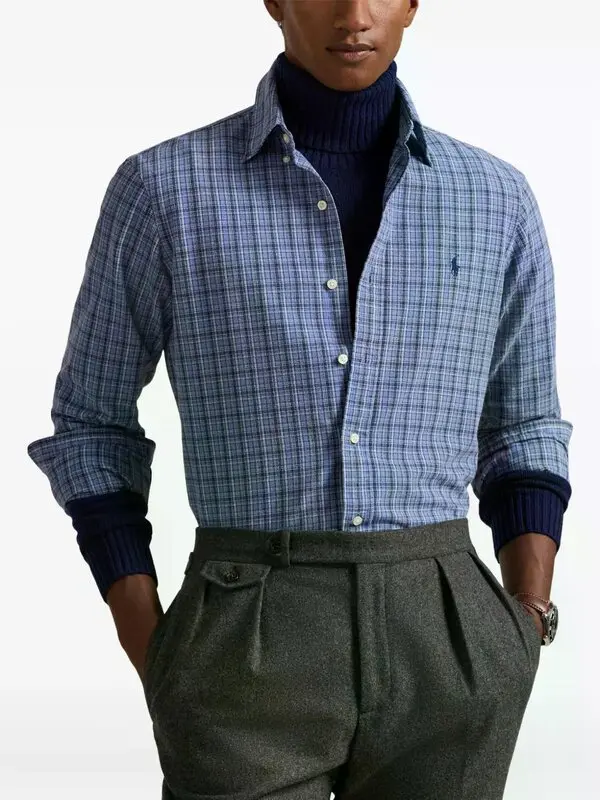 Polo Ralph Lauren Oxford Long-sleeve Shirt - Blue