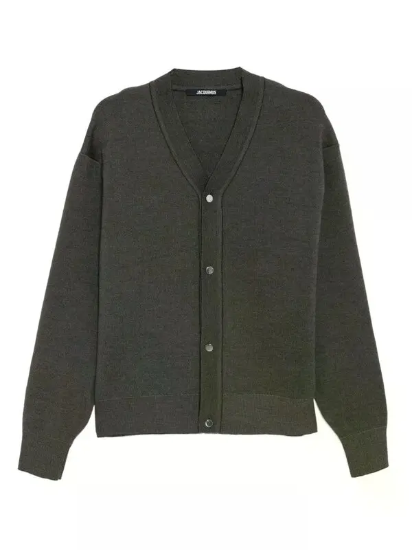 Jacquemus Buttoned Cardigan - Grey