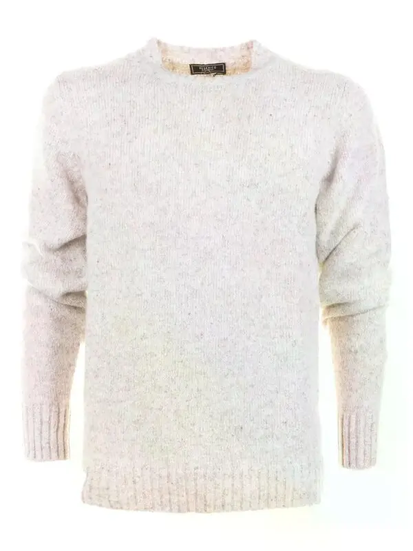 Peserico Ribbed Knit Sweater - Neutrals
