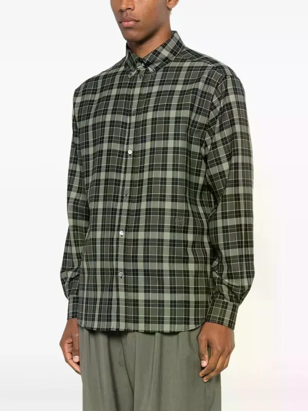 Loewe Plaid Button-up Shirt