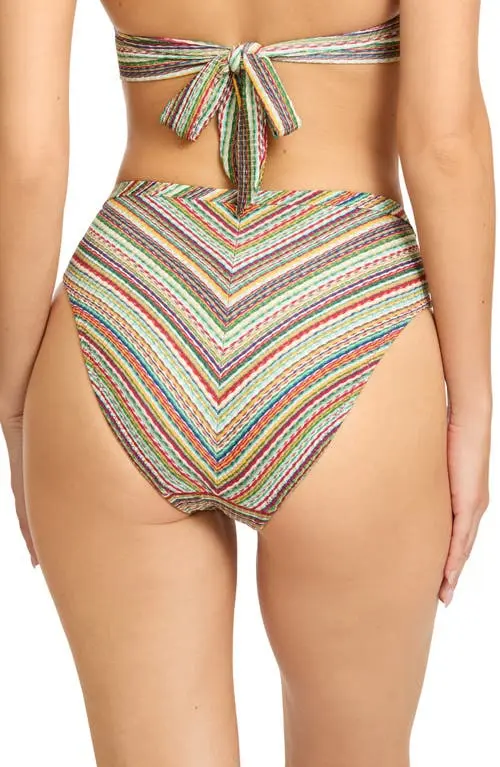 Robin Piccone Willow High Waist Bikini Bottoms