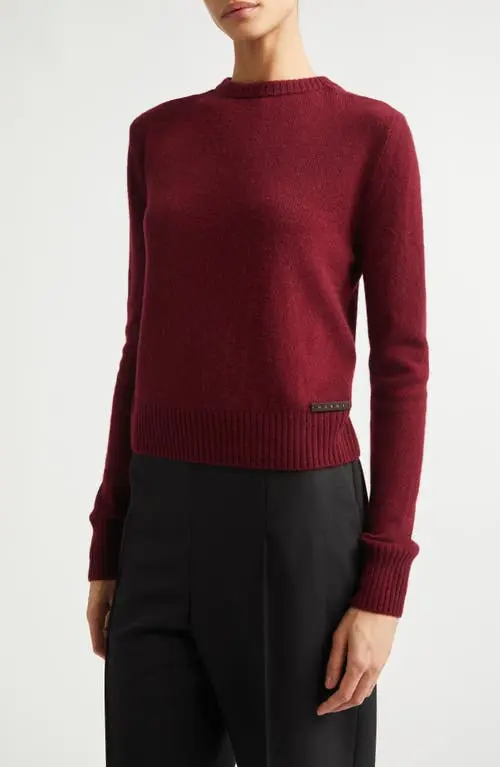 Marni Open Back Cashmere Sweater