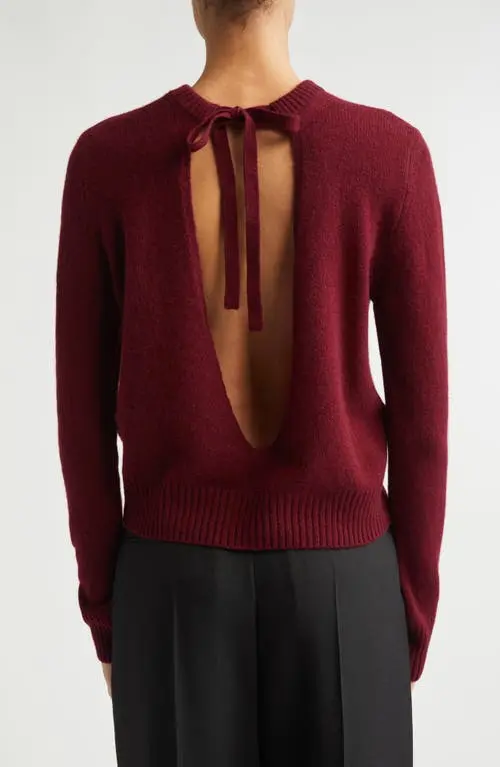 Marni Open Back Cashmere Sweater