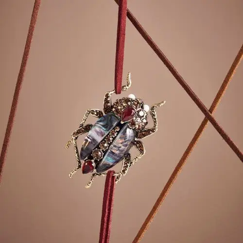 BILL SKINNER STUDIO Bejewelled Brooch