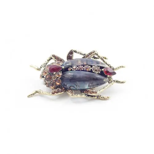 BILL SKINNER STUDIO Bejewelled Statement Brooch