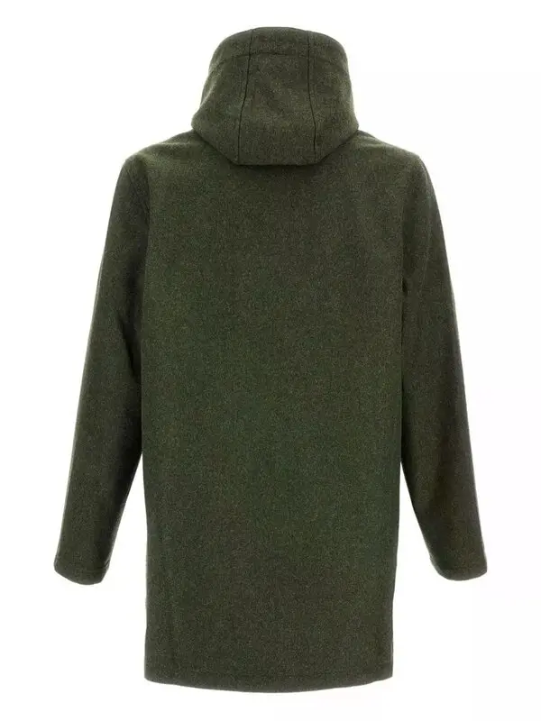 ALPE PIANO Hooded Wool Coat